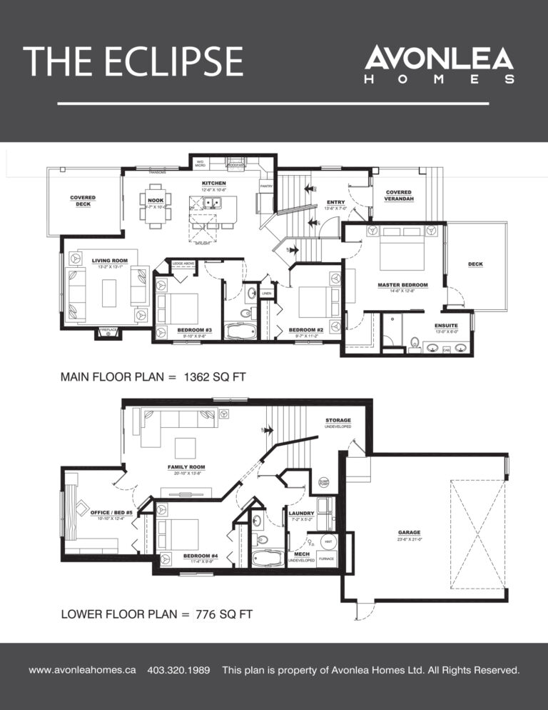THE-ECLIPSE—Floorplan – Avonlea Homes
